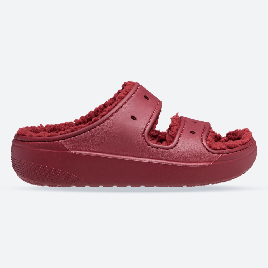 Women's Crocs 207446 Classic Cozzzy Sandals | Crocs | Wide Fit Shoes ...