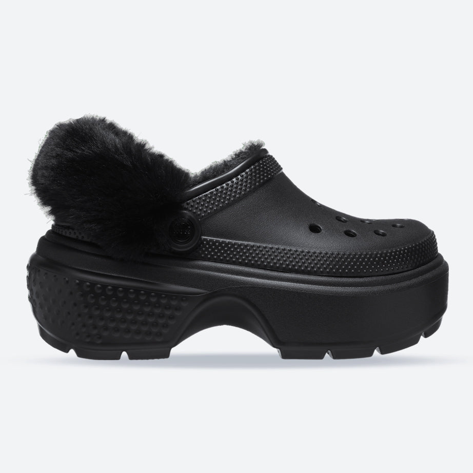 Women's Crocs 208546 Stomp Lined Clog | Crocs | Wide Fit Shoes – Wide ...
