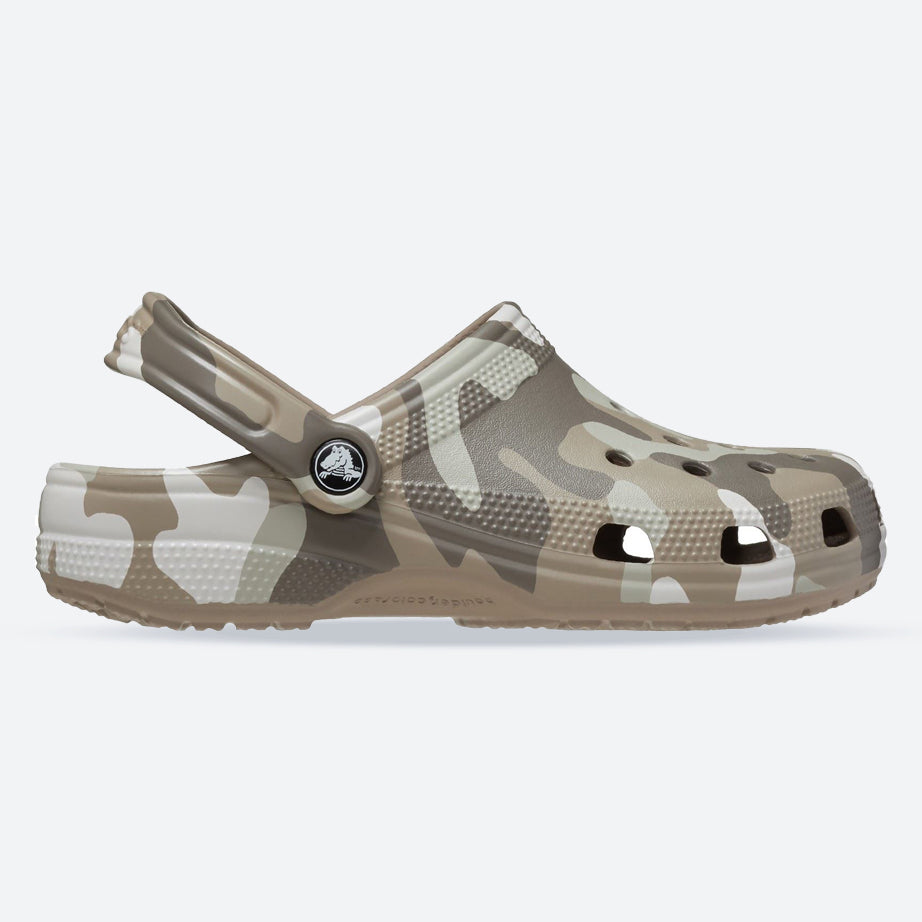 Men's Crocs 206454 Seasonal Camo Sandals | Crocs | Wide Fit Shoes ...