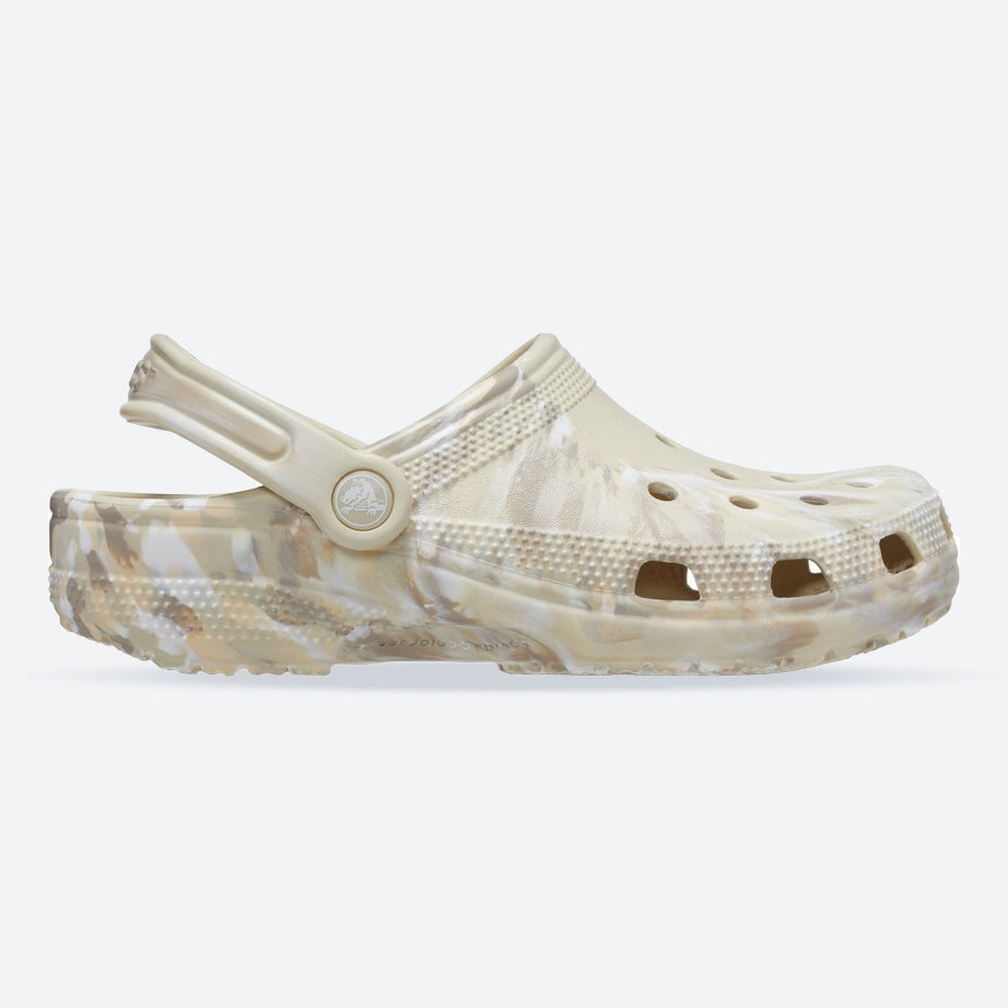 Women's Crocs 206867 Classic Marbled Clog Sandals | Crocs | Wide Fit ...