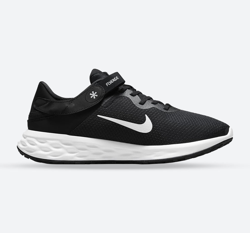 Women's Wide Fit Nike DD8476-003 Revolution 6 Flyease Trainers | Nike ...