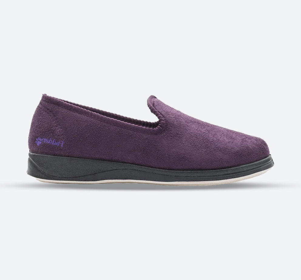 Womens Wide Fit Padders Repose Slippers | Padders | Wide Fit Shoes ...