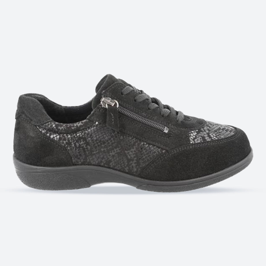 Women's Wide Fit DB Waxwing Trainers | DB Shoes | Wide Fit Shoes – Wide ...