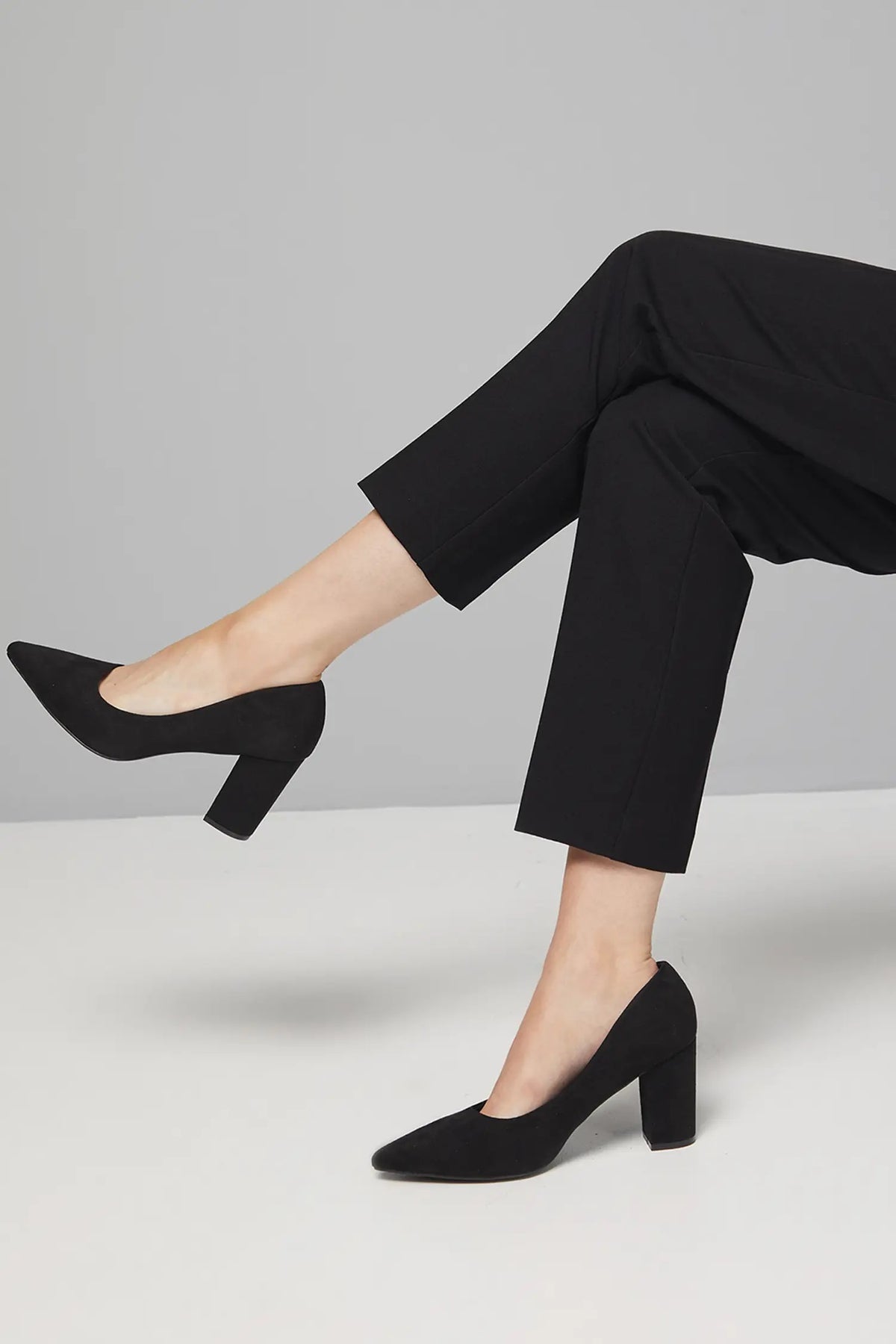 Women's Wide Fit Good For The Sole Exmoor Faux Suede Court Shoes | Good ...