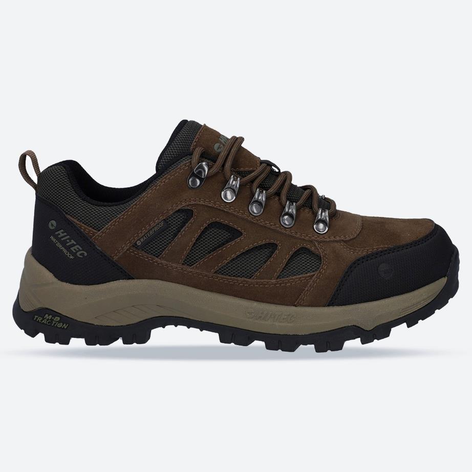 Men's Wide Fit Hi-tec Bandera Expedition Low Hiker Waterproof Trainers ...