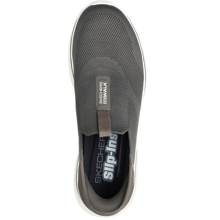 Men's Wide Fit Skechers 216641 Slip-ins Go Walk 7 Easy On 2 Trainers ...
