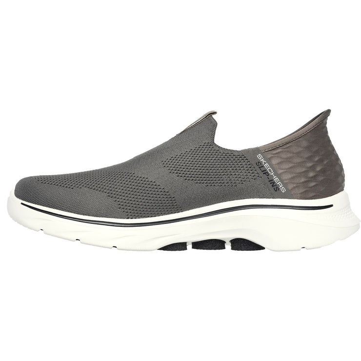 Men's Wide Fit Skechers 216641 Slip-ins Go Walk 7 Easy On 2 Trainers ...