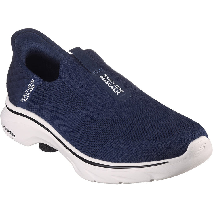 Men's Wide Fit Skechers 216641 Slip-ins Go Walk 7 Easy On 2 Trainers ...