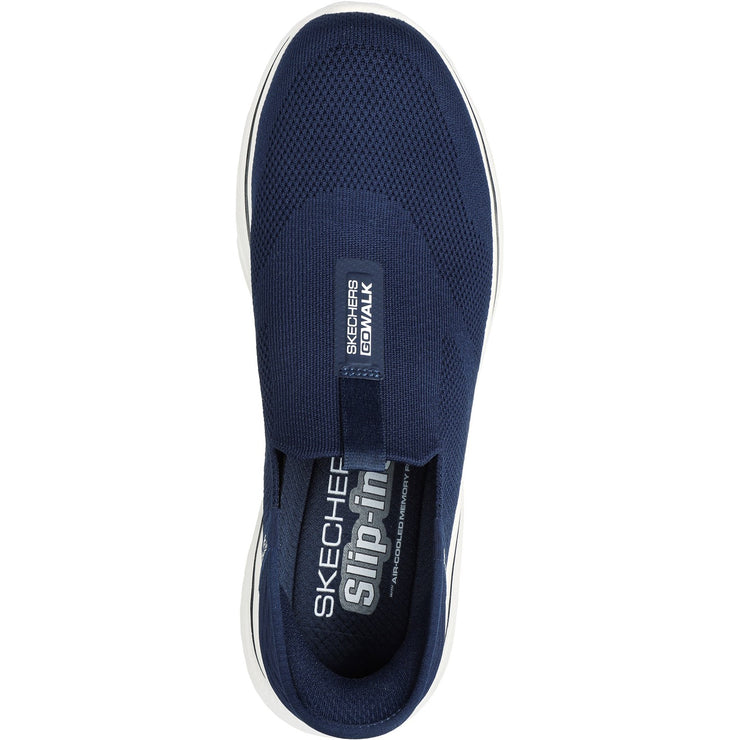 Men's Wide Fit Skechers 216641 Slip-ins Go Walk 7 Easy On 2 Trainers ...